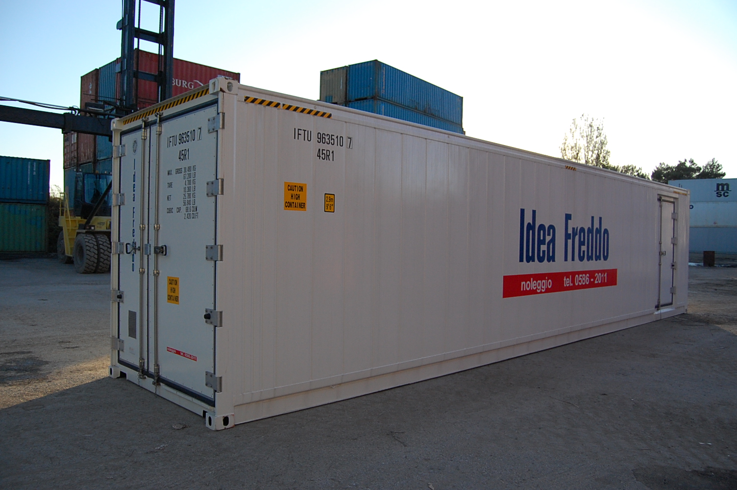 40 HC FT Special Reefer - SOGESE